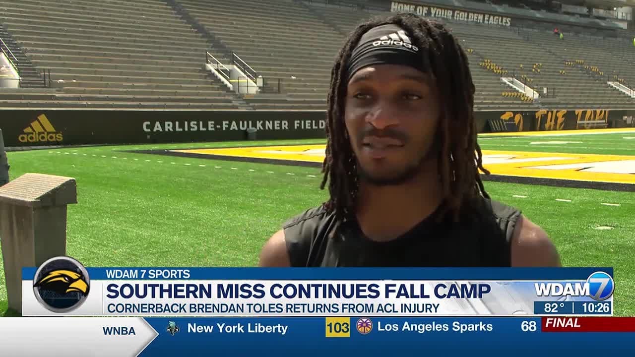 Brendan Toles - Southern Miss NIL Deals, Net Worth, Player Information - CollegeNetWorth.com