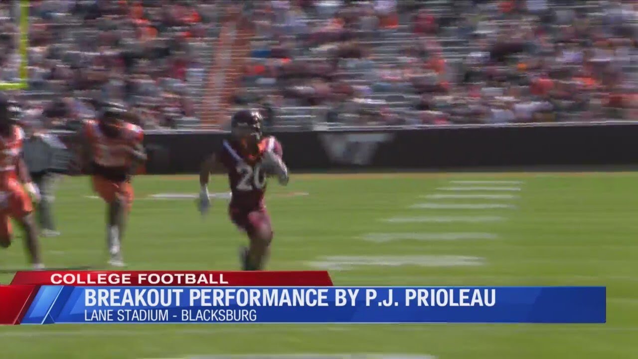P.J. Prioleau - Virginia Tech NIL Deals, Net Worth, Player Information ...