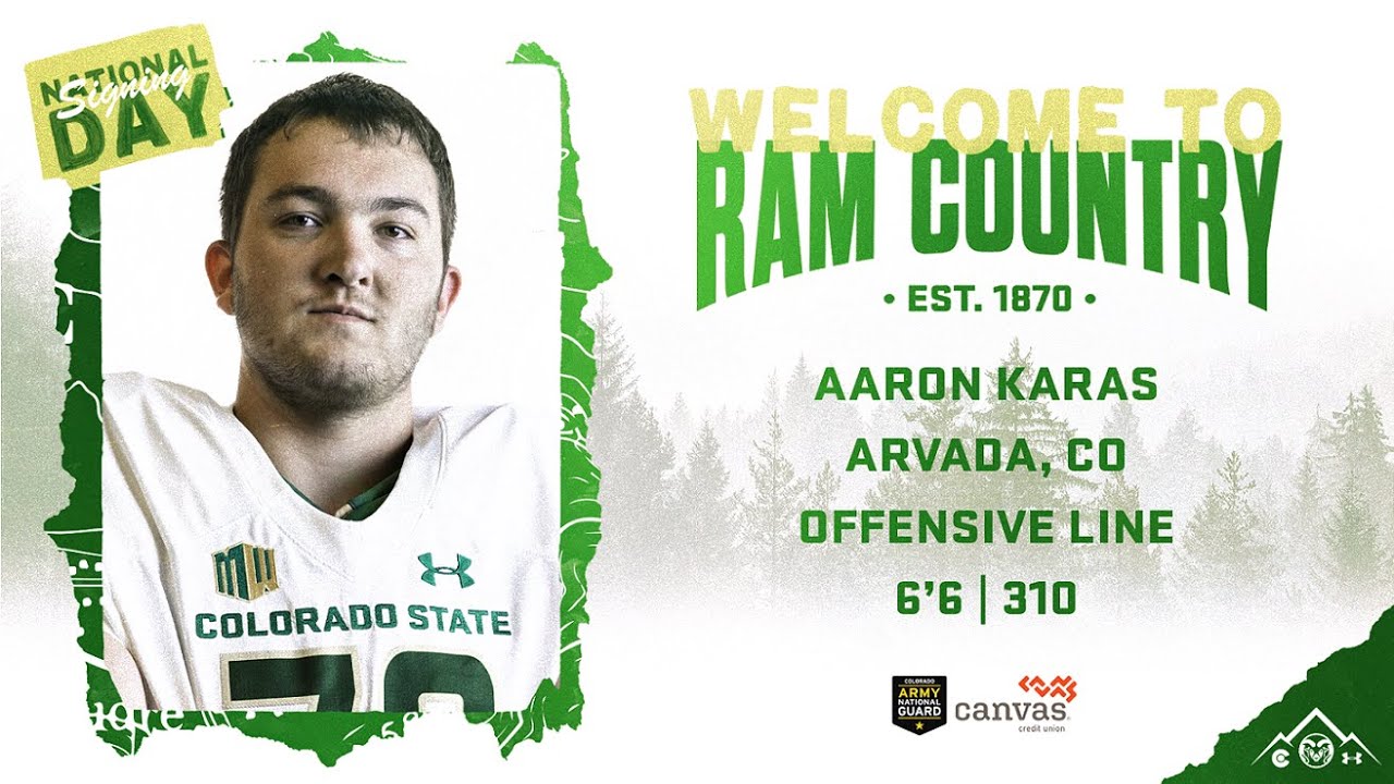 Aaron Karas - Colorado State NIL Deals, Net Worth, Player Information ...