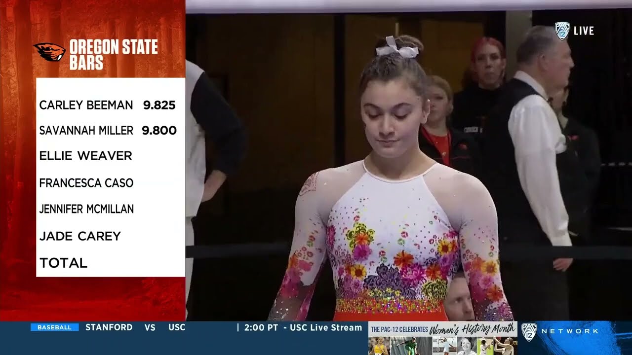 Ellie Weaver - Oregon State Gymnastics, Player Profile ...