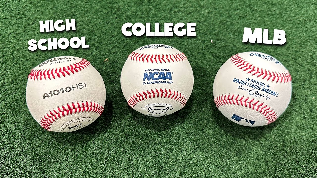 What Type of Baseball is Used in College? A Guide to College Baseball ...